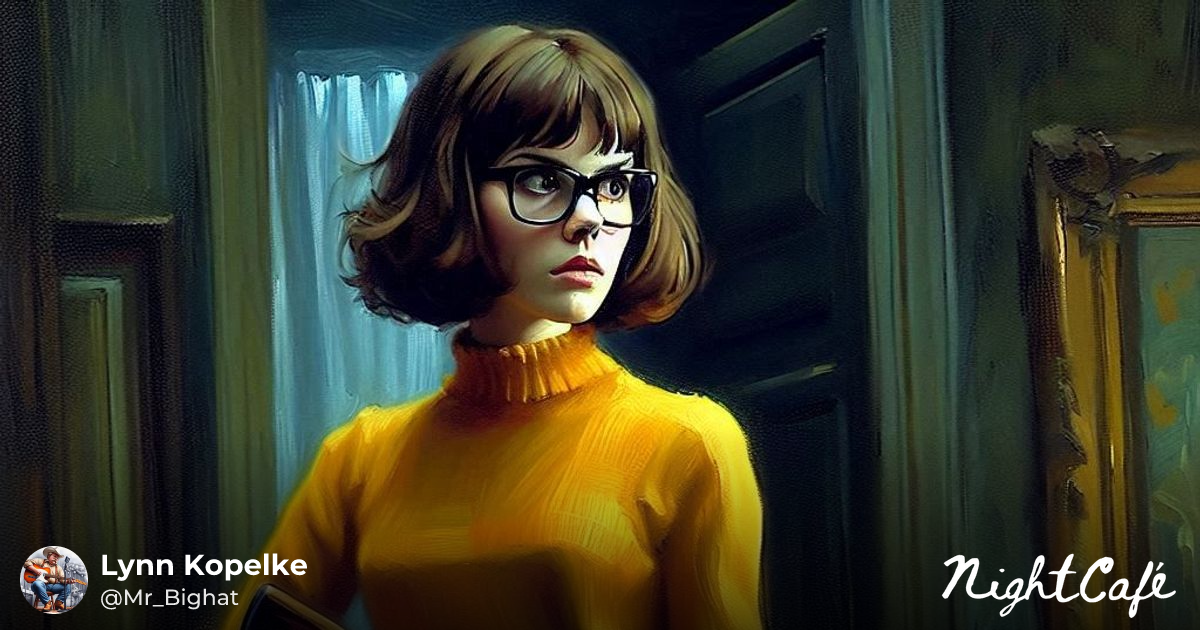 It appears Velma is out of bubblegum.