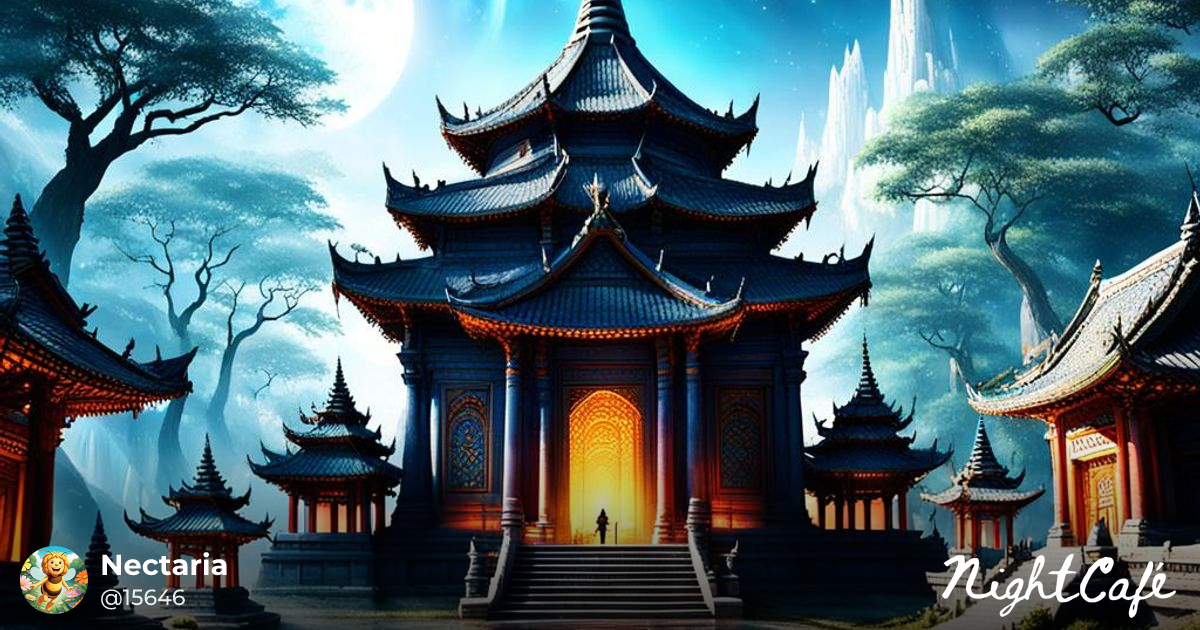 Magical Temple - Enchanting Magical Temple in Fantasy Style