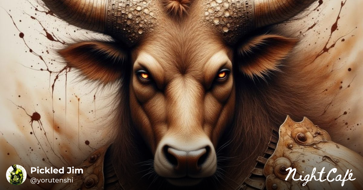 @AnC found her style - Raging Minotaur with Glowing Eyes in ...