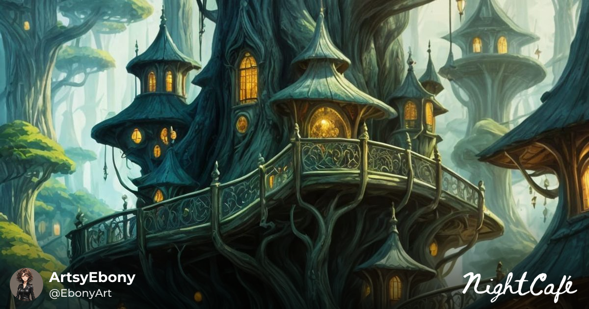 Homely Tree - Mystical Elf-styled Tree Tower