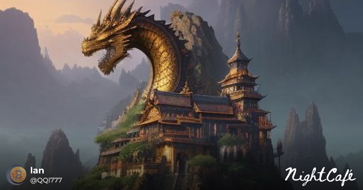 龙宫 - Hyperrealistic Ancient Gold and Dragon Coins