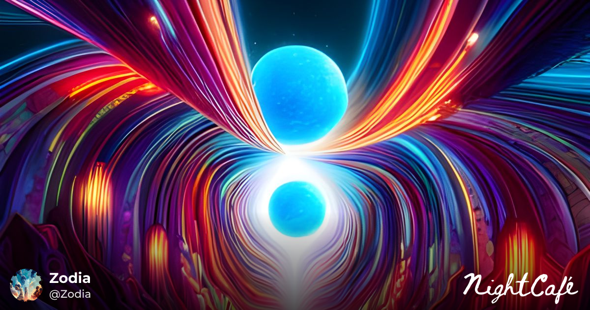 Psychedelic Orbs in Hyperdetailed Unreal Engine Pa... - AI Art