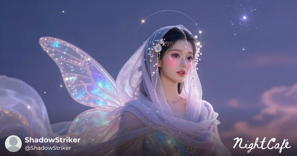 Ethereal Muslim Princess Born of Light and Celesti... - AI Art