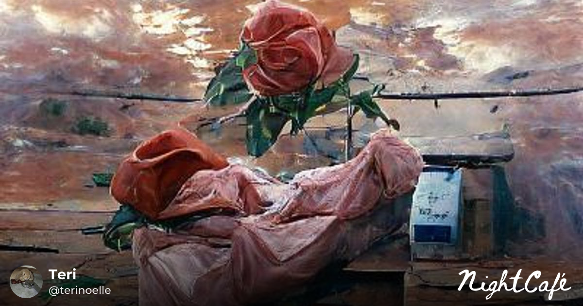 time comes in roses - Time Displayed as Roses in Oil Paintin...
