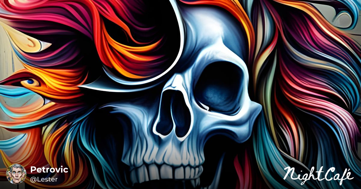 The beautiful dead - Beautiful Death Graffiti Art in Street ...