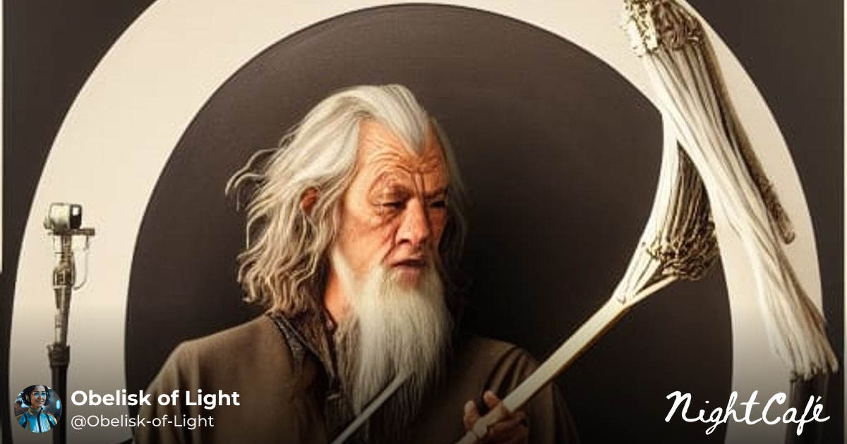 Lord of the STRINGS, failed: Gandalf tries this newfangled thing called "reels" on Instagram ...
