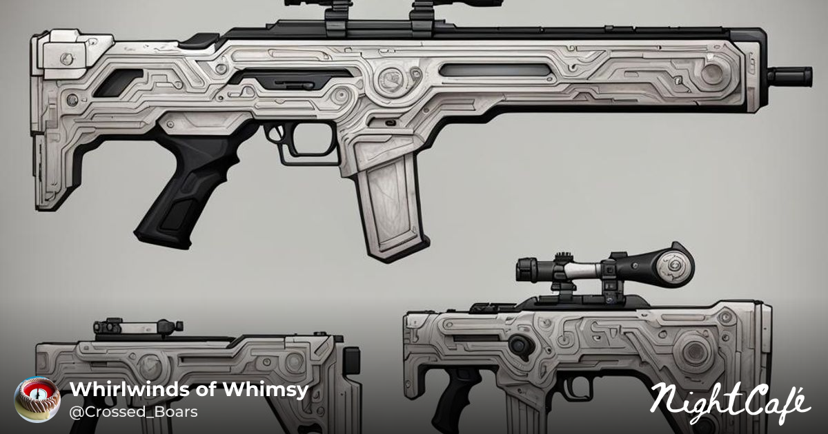 Eldritch weapon experiment. - Eldritch Runed Bullpup Assault...