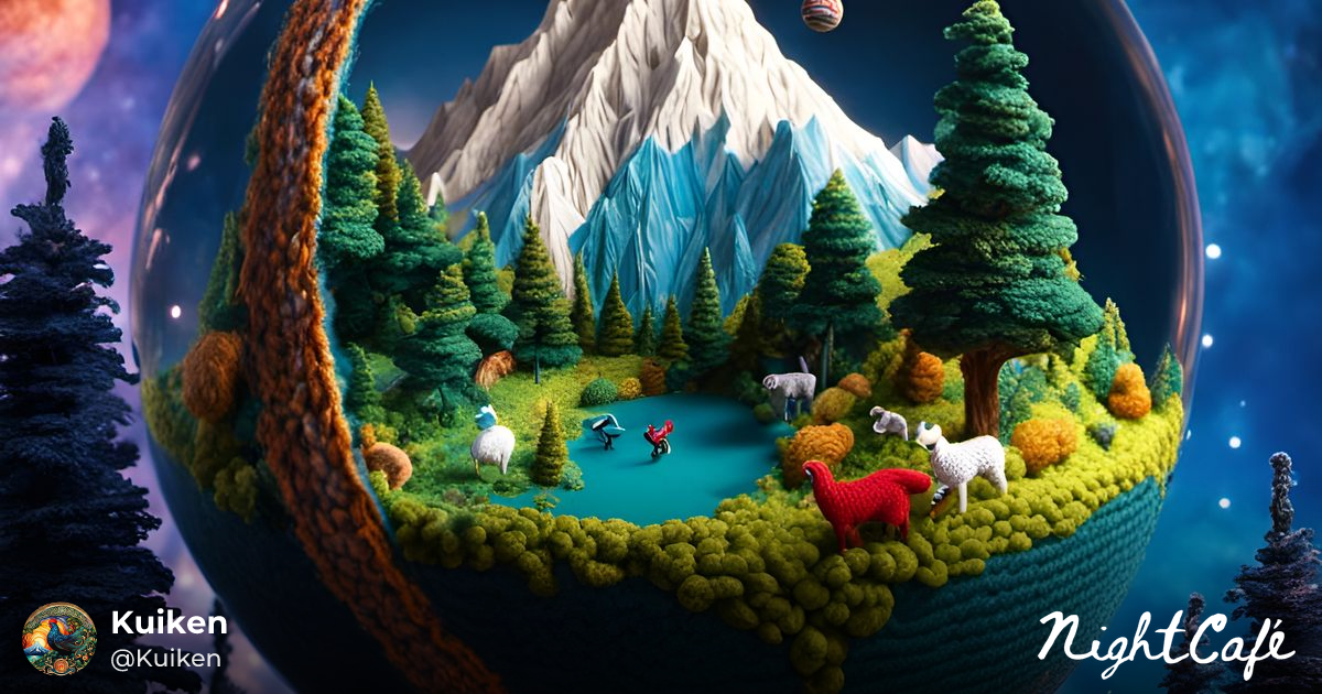 Yarn ball world - Yarn Ball Planet: A Crochet Craft Masterpi...