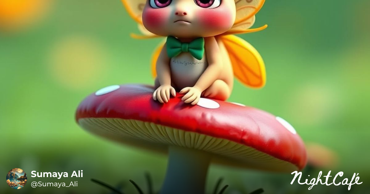 Confused Butterfly - Confused Butterfly with Bow Tie in Pix...