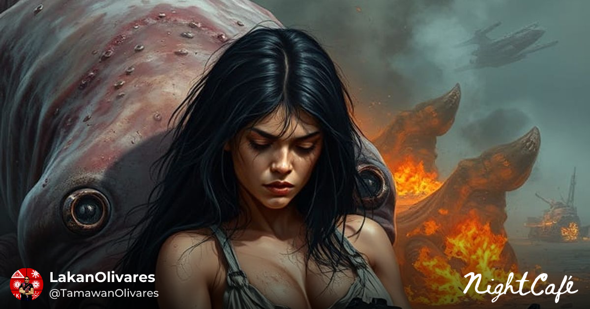 The Battle of the Beyond #2 - Exhausted Warrior Rests Amidst...