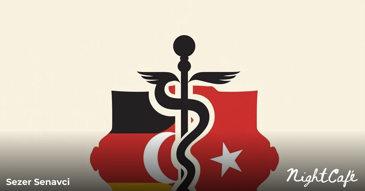 Modern Healthcare Logo Combines German and Turkish... - AI Art