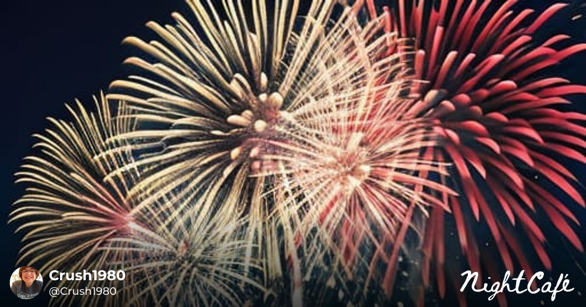 fireworks - Fireworks Display in the Night Sky