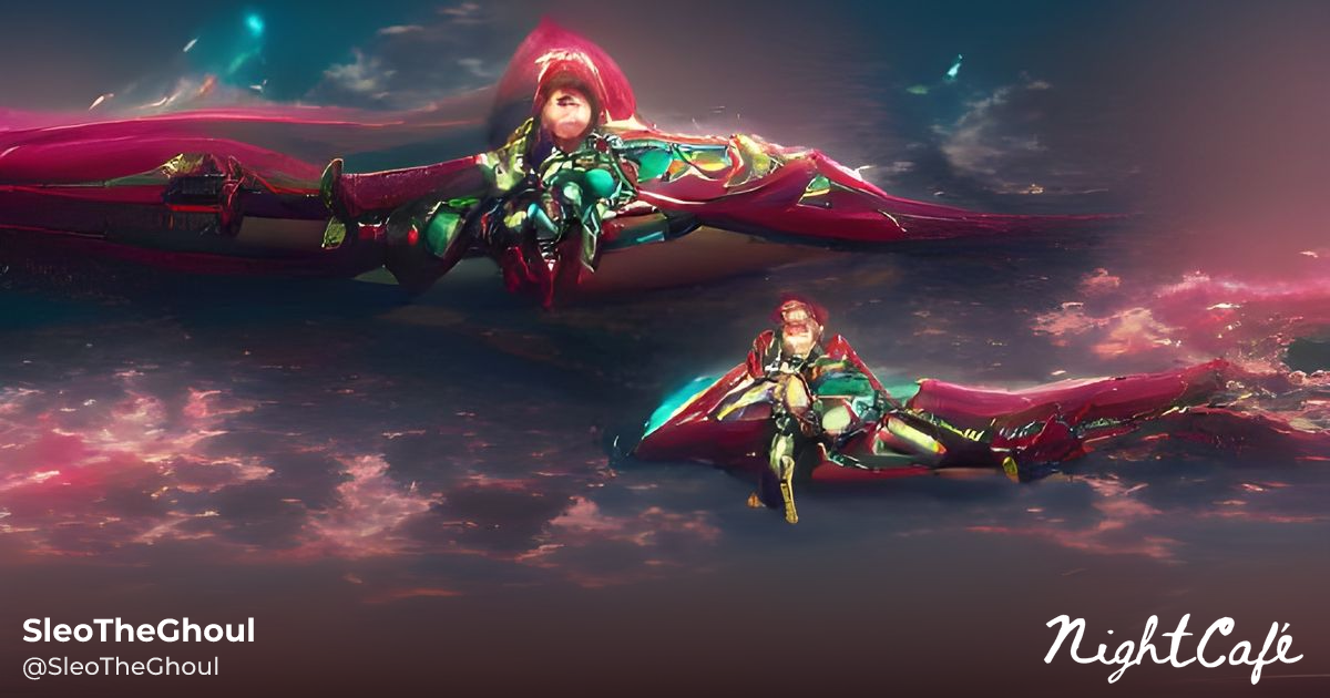 Pyra and Mythra from Xenoblade Chronicles 2 - AI Art