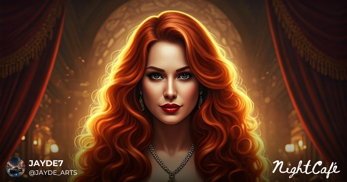 Carmen San Diego at 1920s Poker Game - AI Art