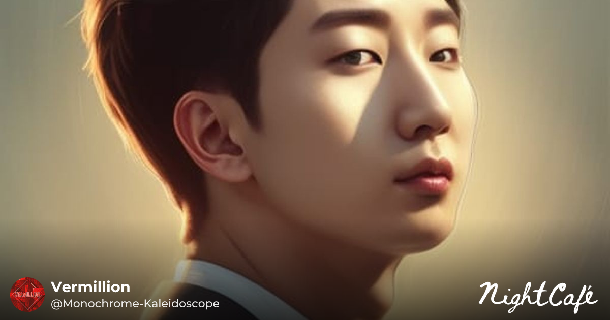 kim namjoon - Detailed Portrait with Dynamic Lighting
