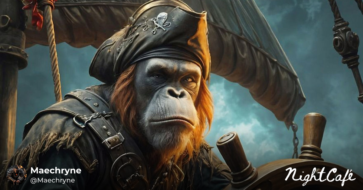 Captain Clyde of the "Monkey's Uncle"