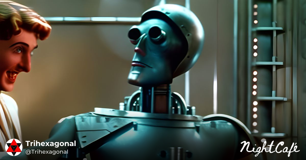 Metropolis: Mad Scientist Creates Robot - AI Art