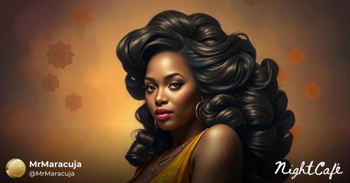 Pregnant in Harlem Renaissance - Curvaceous Goddess in Harle...