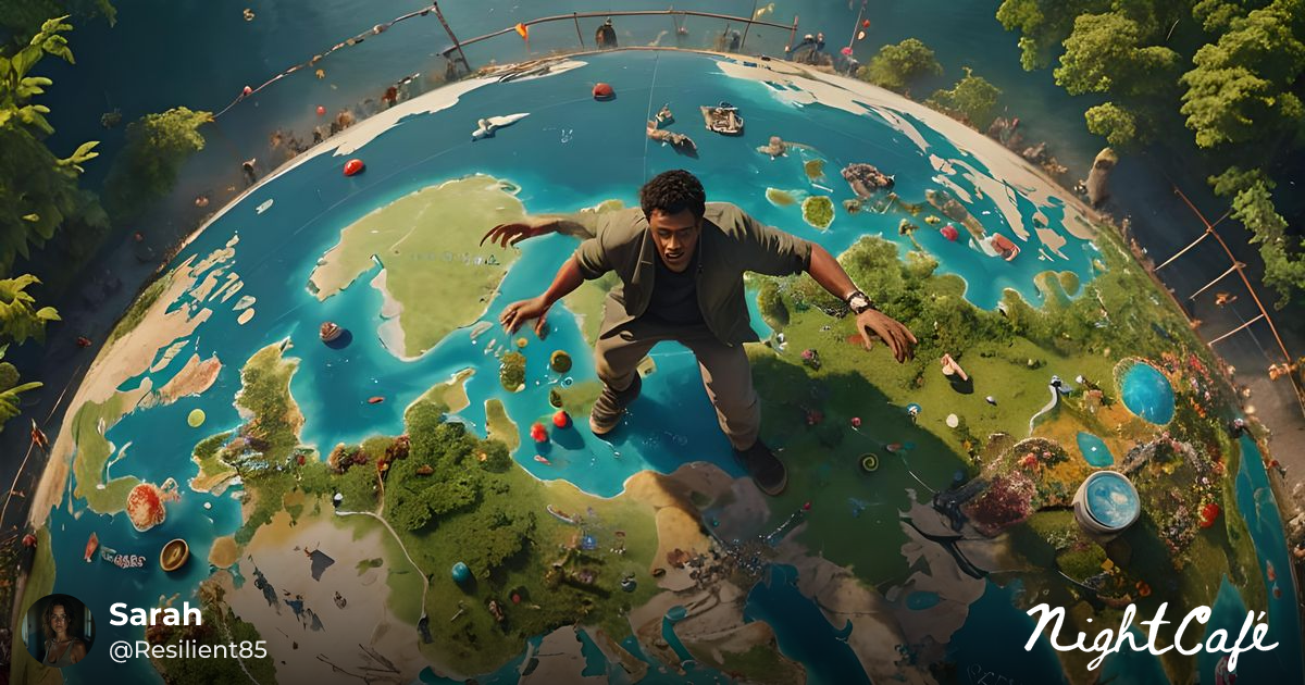 A man trying to save the world - World Problems Solved: A Ci...