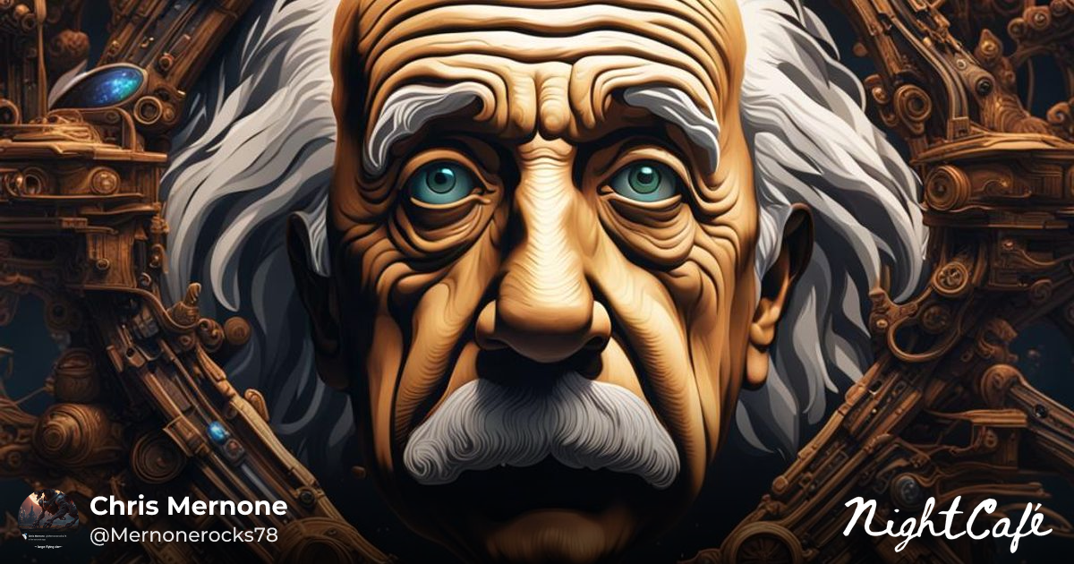 Albert Einstein eyes intense - Intense Eyes of Albert Einst...