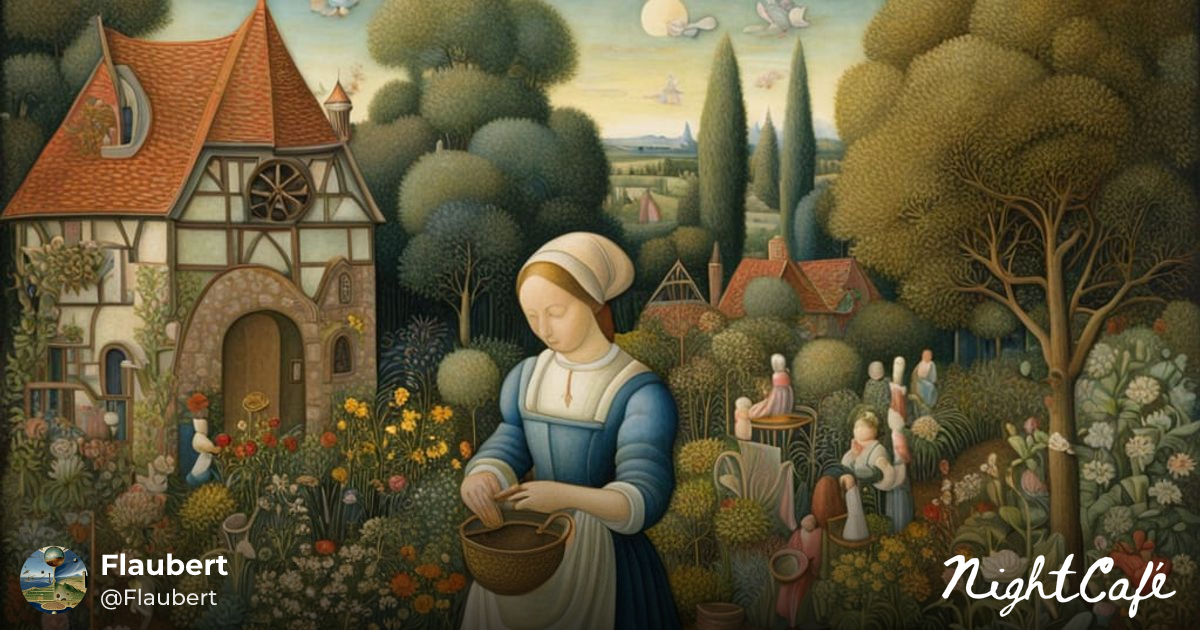 The Garden - Motherly Love in a Clockwork Garden, in the Sty...