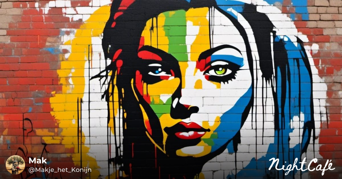 Portrait (Neo-expressionism) - Neo-Expressionist Optical Ill...