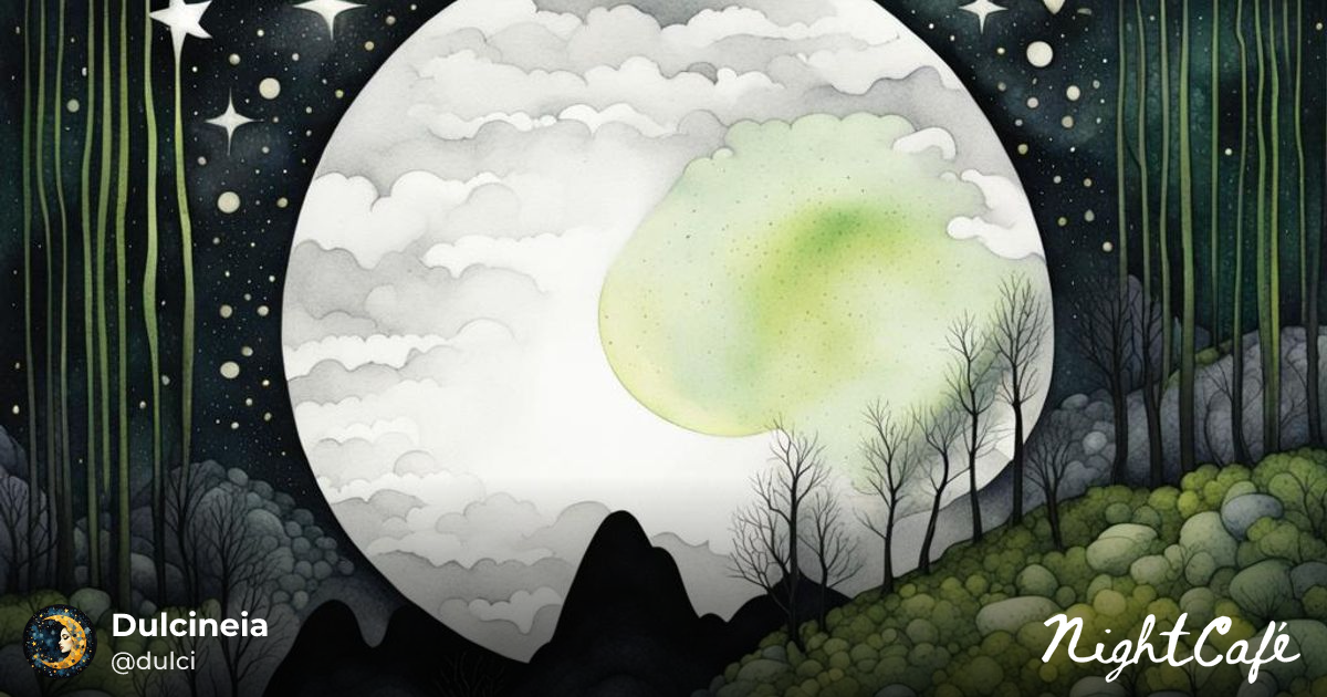 Insanely detailed liquid ink watercolor illustration of a rocky path, twinkling stars shimmer in ...