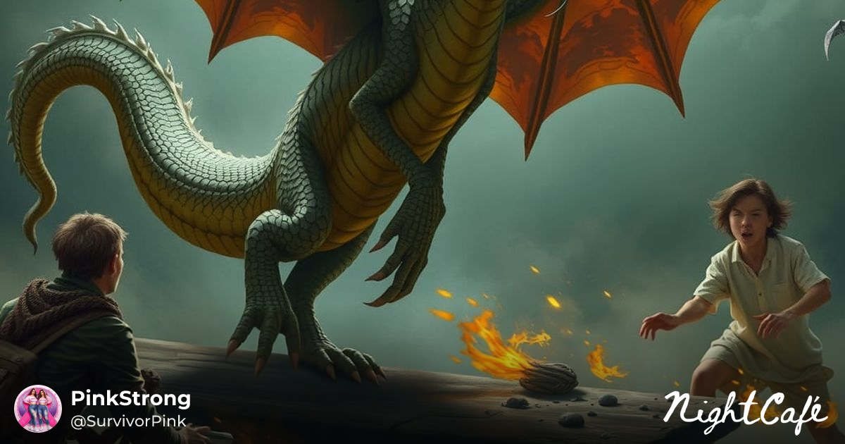 snake with bat wings, snake-dragon, roaring hissing snake, dragon-snake ...