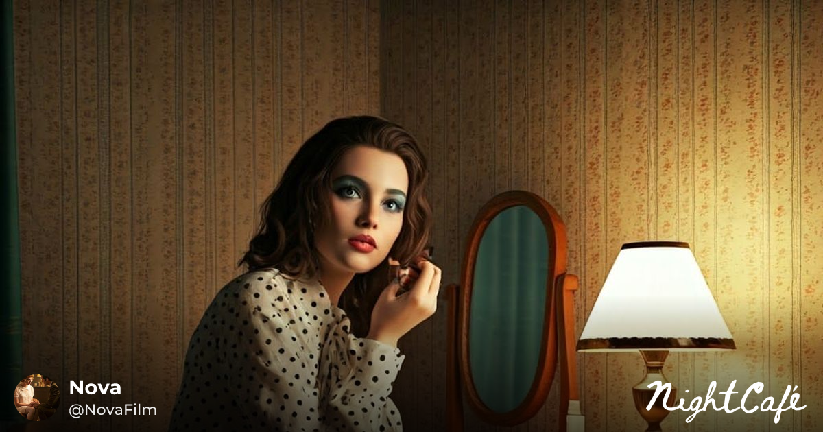 Moody Motel Room Portrait in Photorealistic Style - AI Art