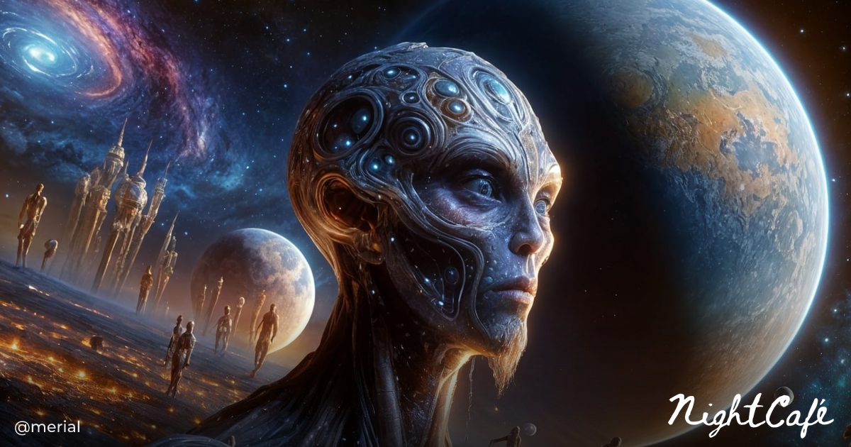 Trisolaris Inhabitants: Hyperrealistic Alien World... - AI Art