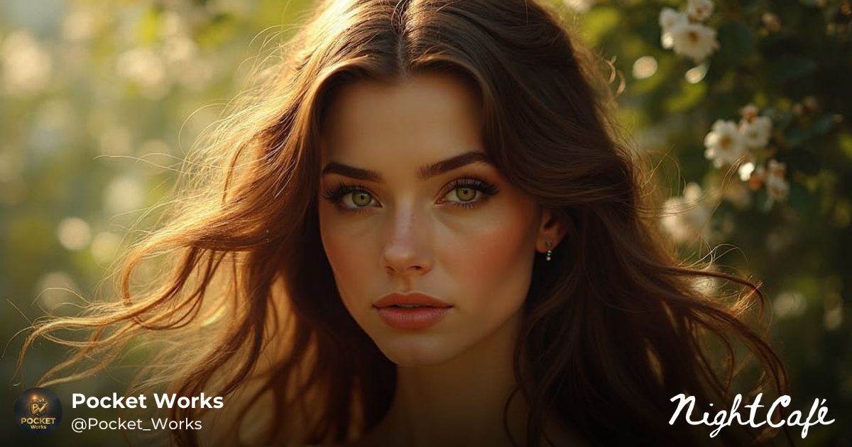 Baroque Portrait of a Woman in Emerald Dress - AI Art