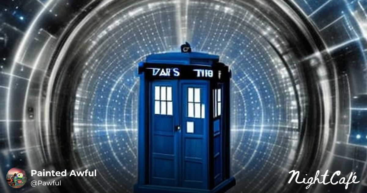 The TARDIS Enters Time Tunnel - TARDIS Enters Time Tunnel: D...