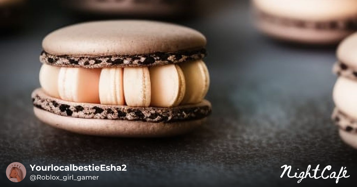 Macaroon - Delicious Macaroon in Sharp Focus