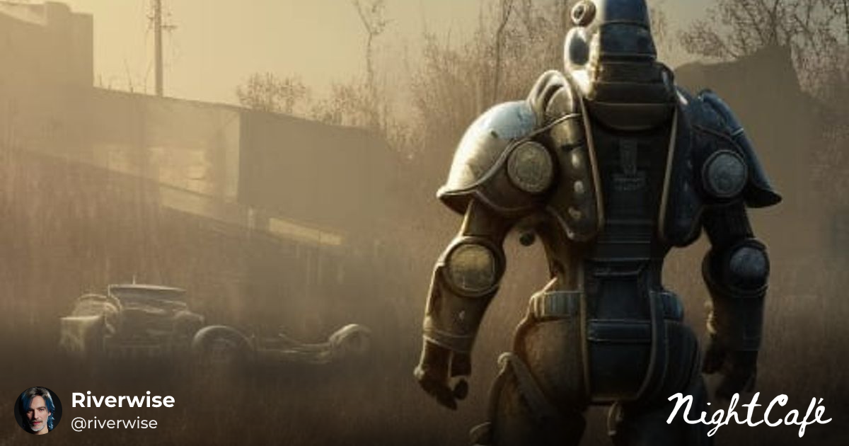 Fallout 4 Inspired 3D Game Cinematic Render - AI Art