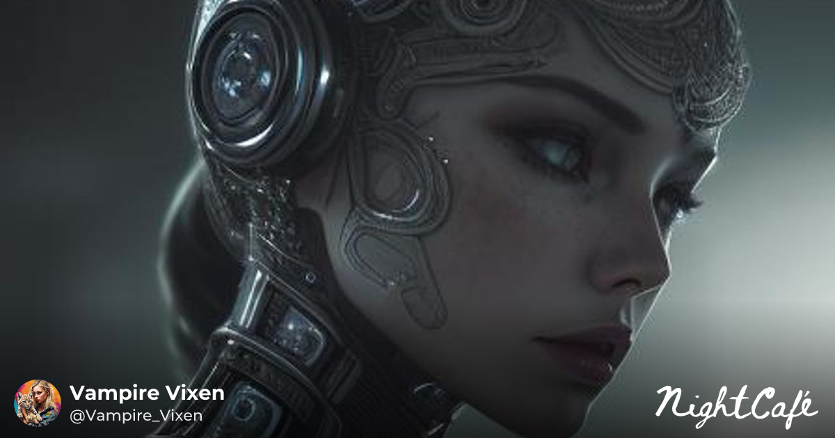 Fembot - Hyperrealistic Fembot with Intricate Details