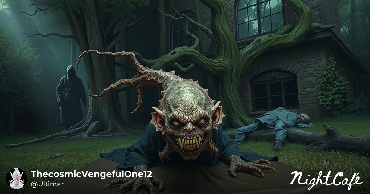 Terrifying Sleep Paralysis Demon in Gothic Horror ... - AI Art