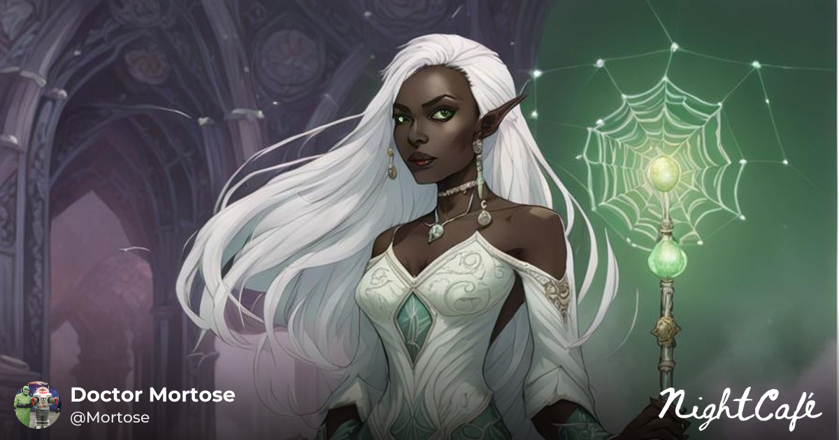 Rôdeur Dorbes: Dark Elf Matron - Dark Elf Sorceress with Spi...