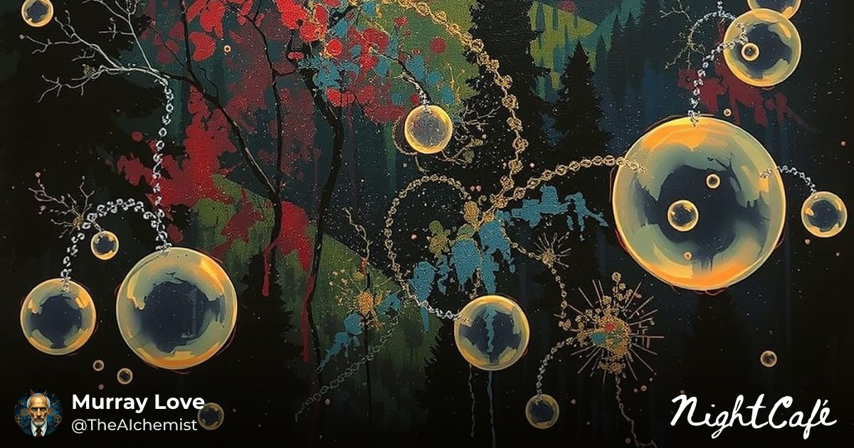 Psychedelic Landscape Painting in Expressionist St... - AI Art