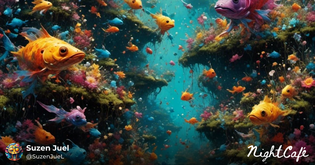 Hyper Flowers in the Sea