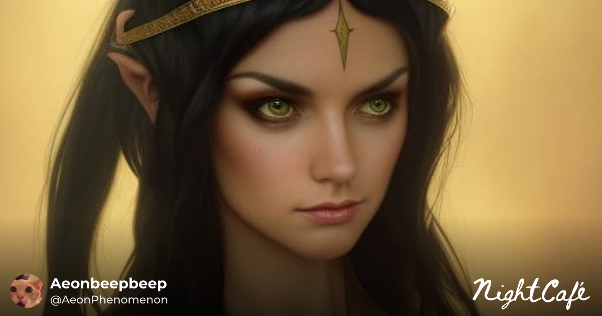 Elf lady - Fae Maiden Portrait in Hyperdetailed Fantasycore ...