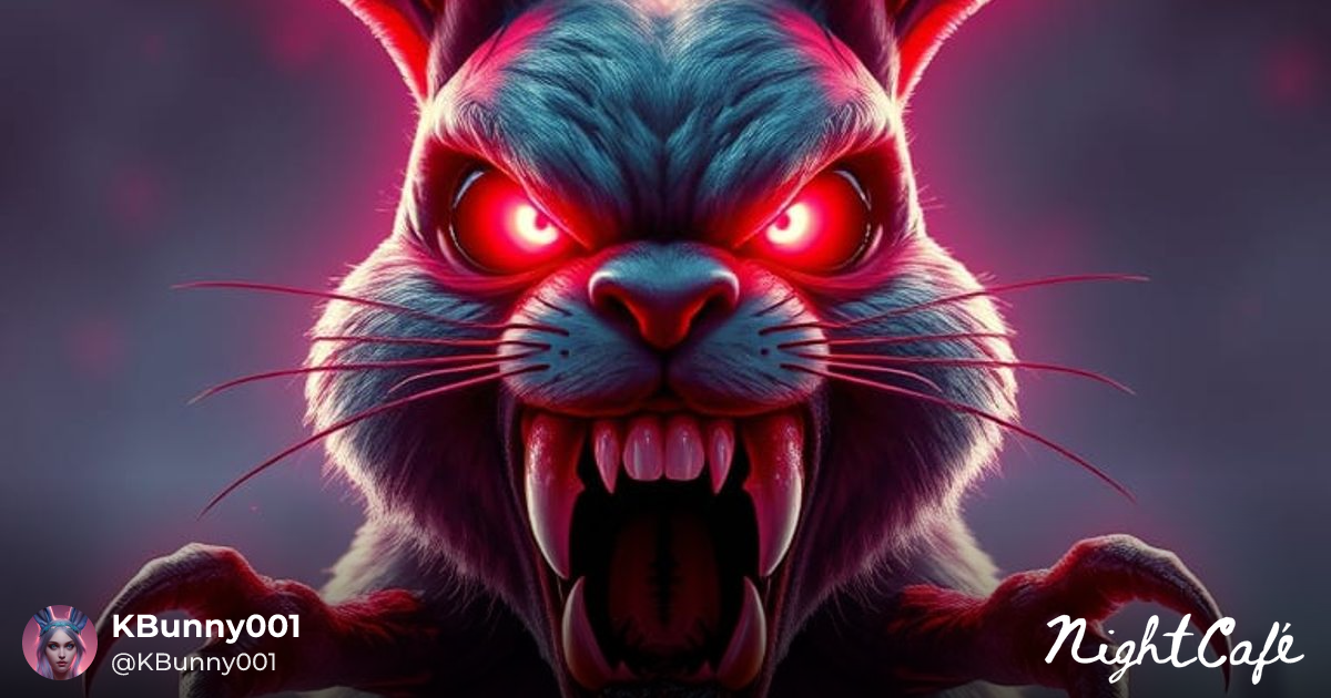 Genetically-Modified Bunny. Ready to take on the world