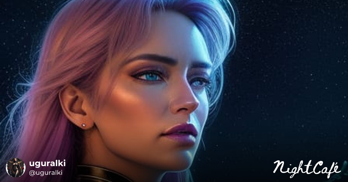 Art Nouveau. Elsa frozen, Luis Royo style portrayal. Realistic facial ...