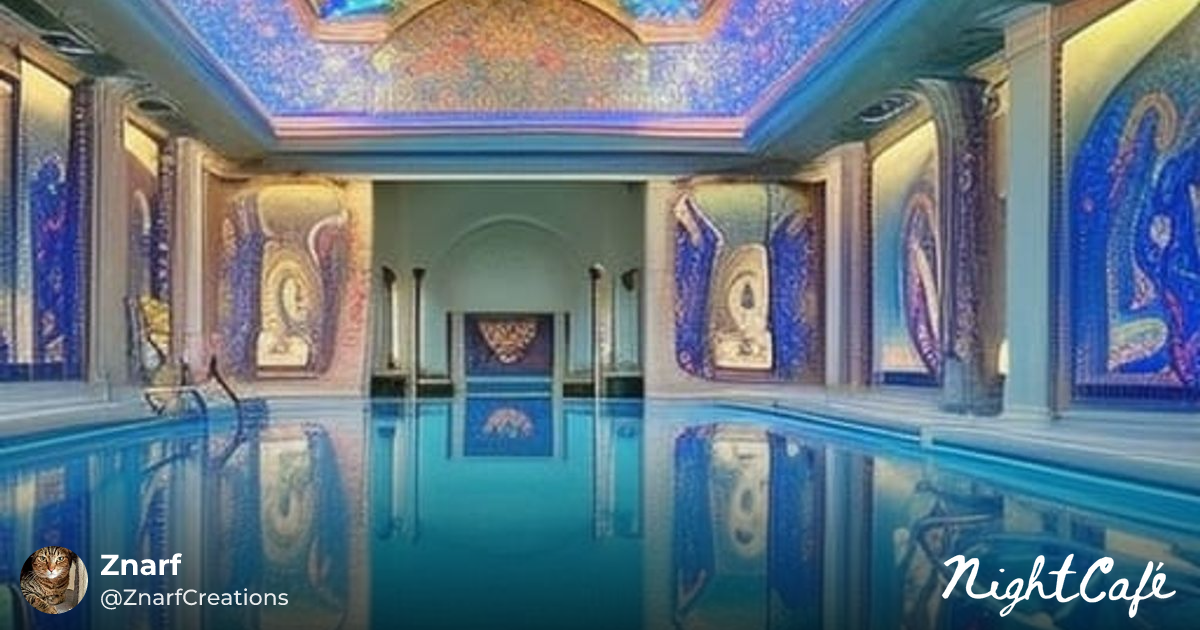 The Stockwin Indoor Pool at The Royal Palace of Znarf