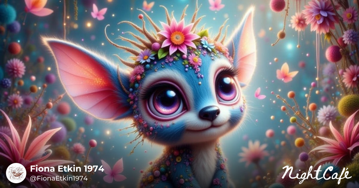 Cute Little Stitchie in a forest: (loras: Fio's ents/ Fio's mystic aura ...