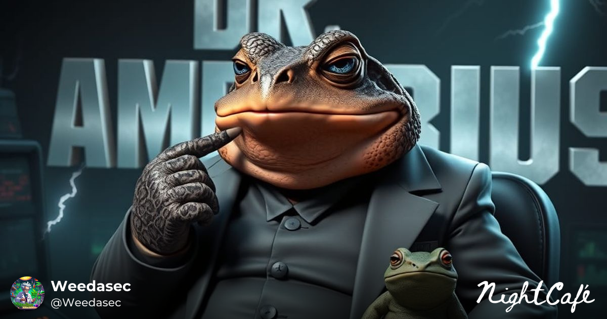 Villainous Toad Reimagines Dr. Evil in Satiny Gray... - AI Art