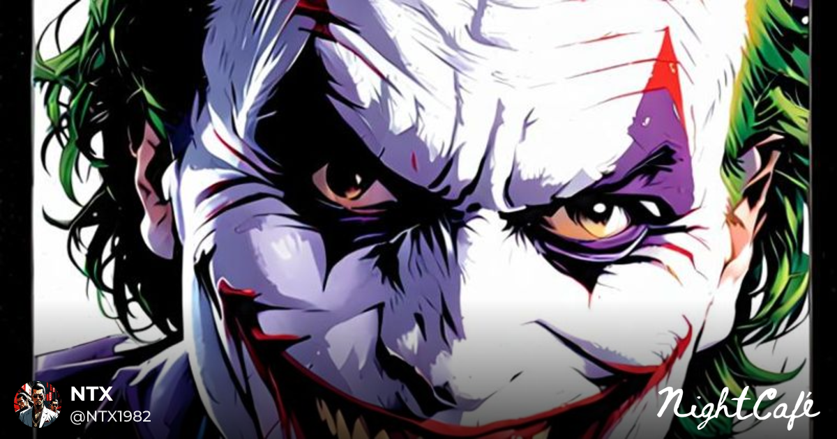 The joker and his laugh! - The Joker Laughing Maniacally in ...