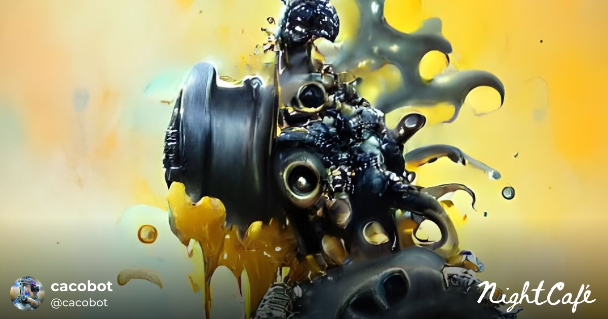 Greasy oily gears and cogs - Greasy Gears and Cogs in High R...