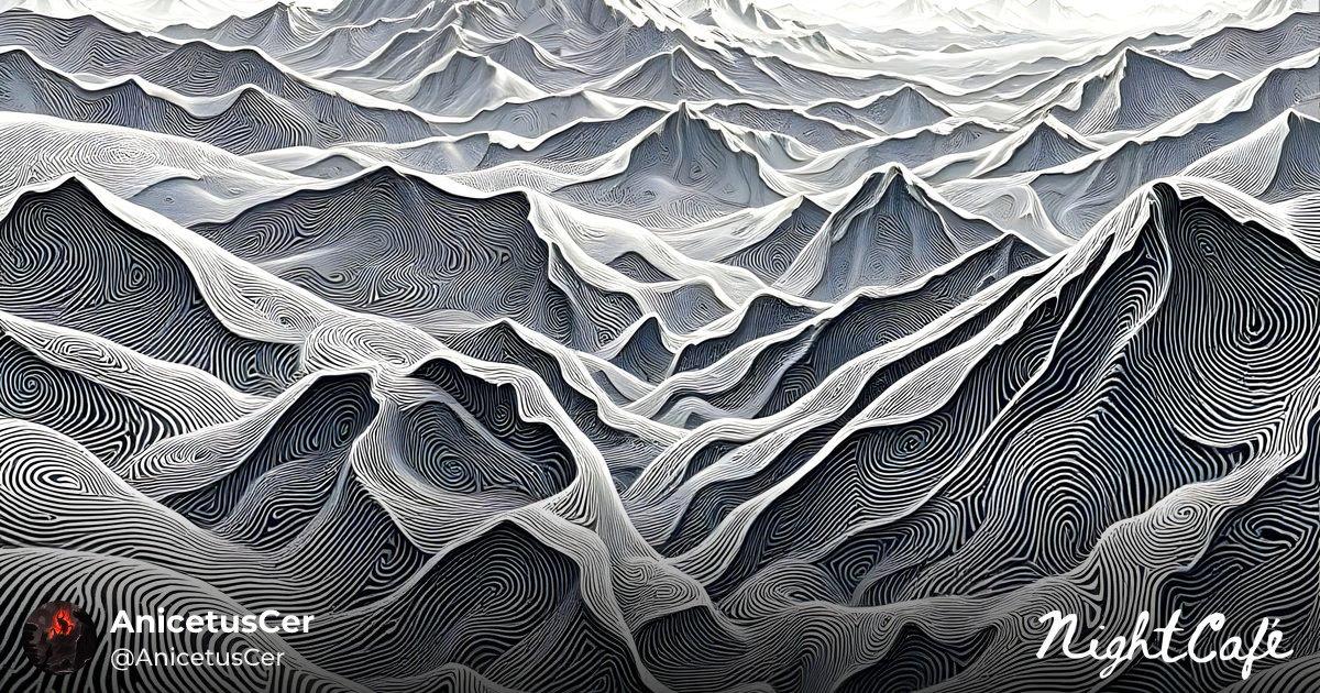 Fingerprint Groove Landscape - Crime Scene Groove Landscape ...