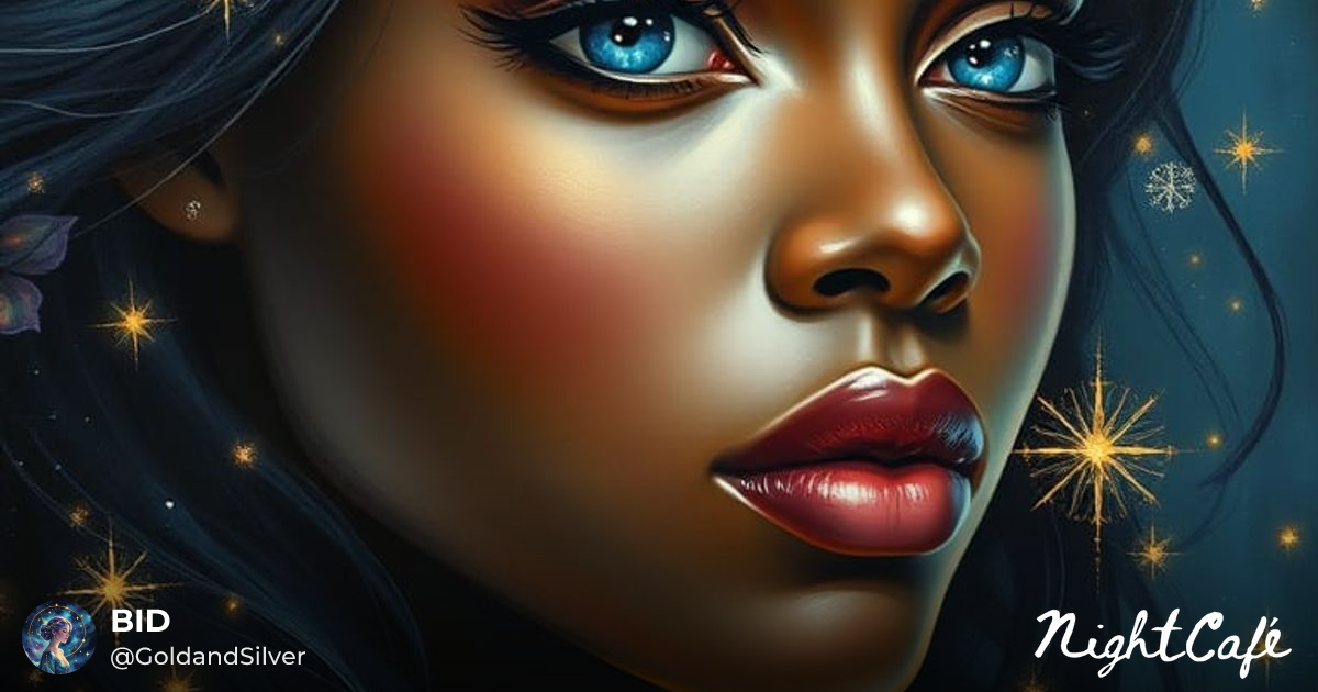 🪷An ethereally beautiful ebony woman🪷