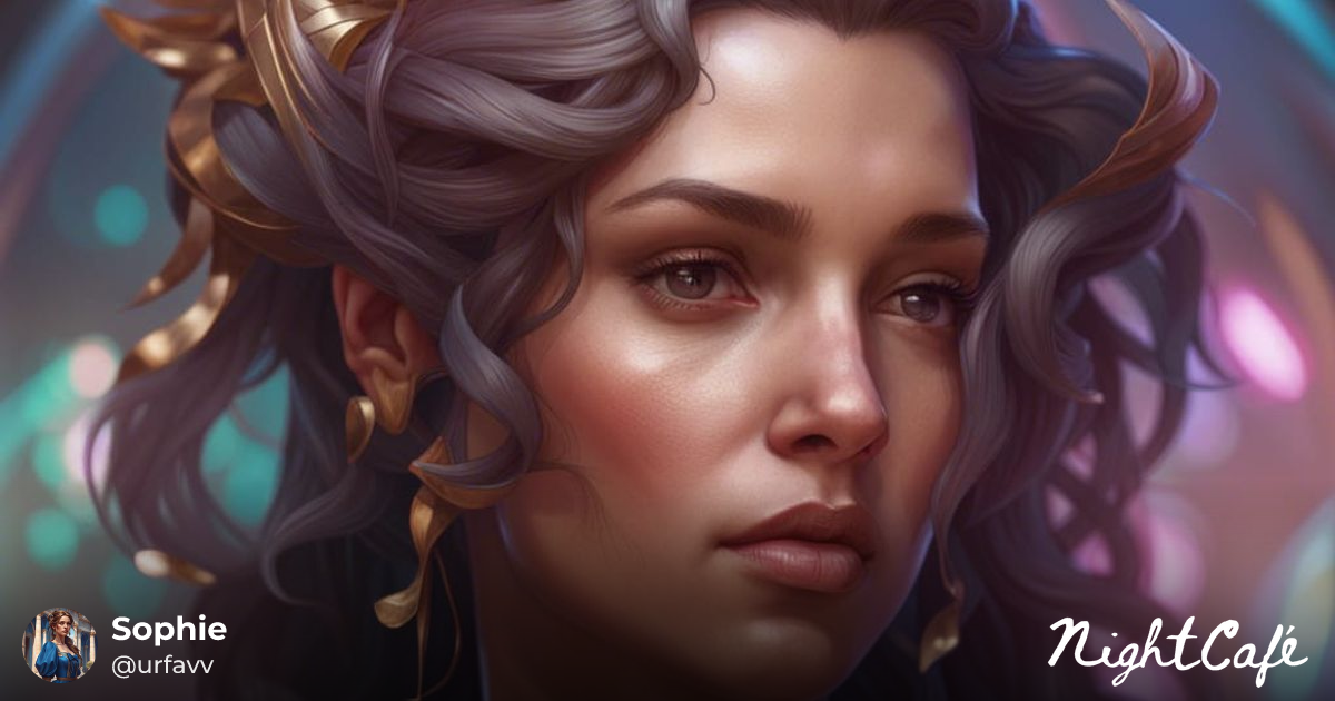 LIbra - Libra Portrait in Hyperdetailed Digital Art